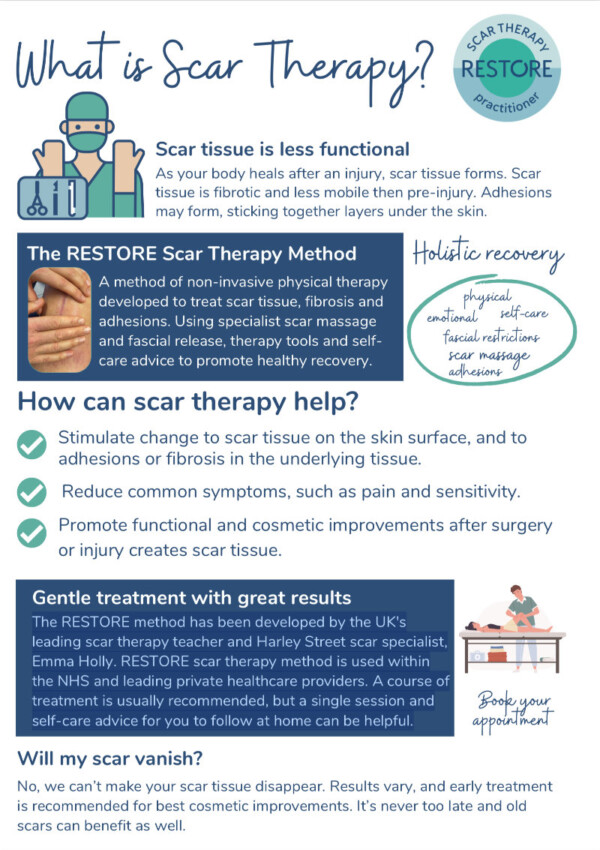 Scar Therapy | Specialist Scar Massage | Oxfordshire