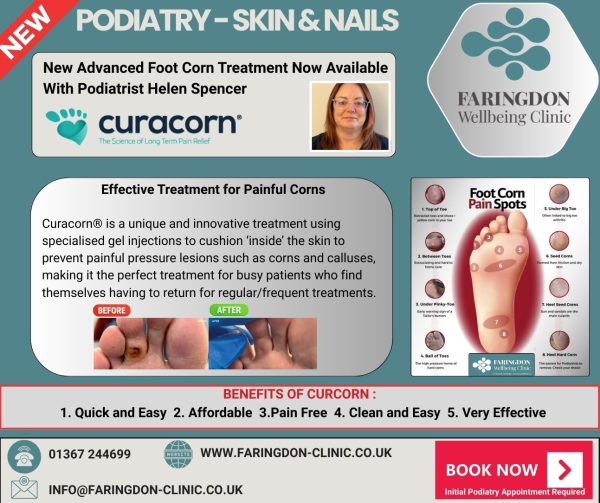 New Advanced Podiatry Skin and Nails Service for Persistent Foot Corns ...